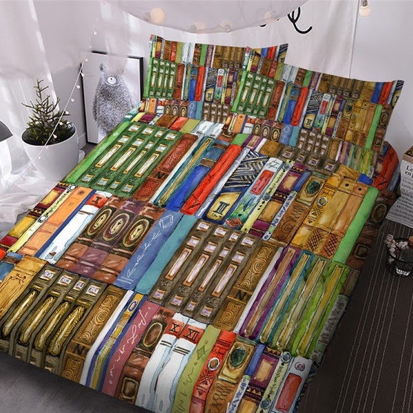 Book Bedding - Etsy