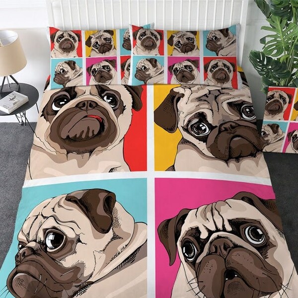 Pug Quilt - Etsy