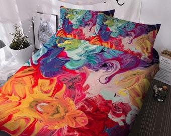 Colorful Bedding - Etsy