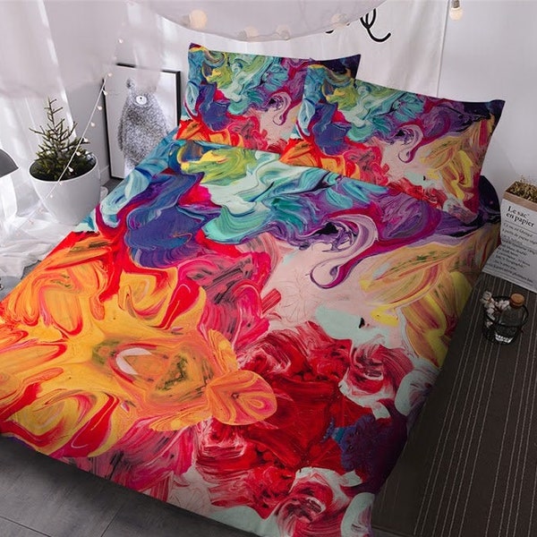 Colorful Bedding - Etsy