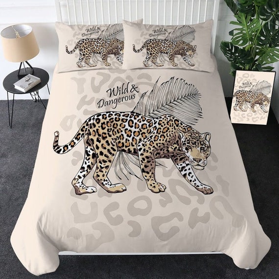 Snow Leopard Duvet Cover