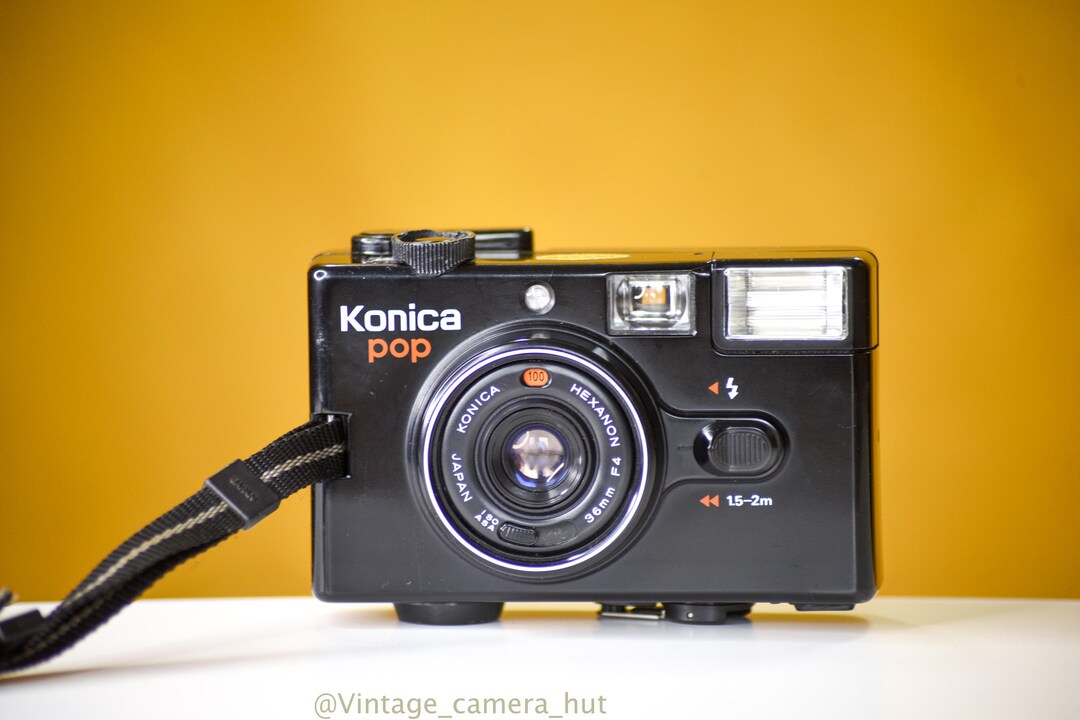 Konica Pop 35mm Film Camera Point and Shoot - Etsy