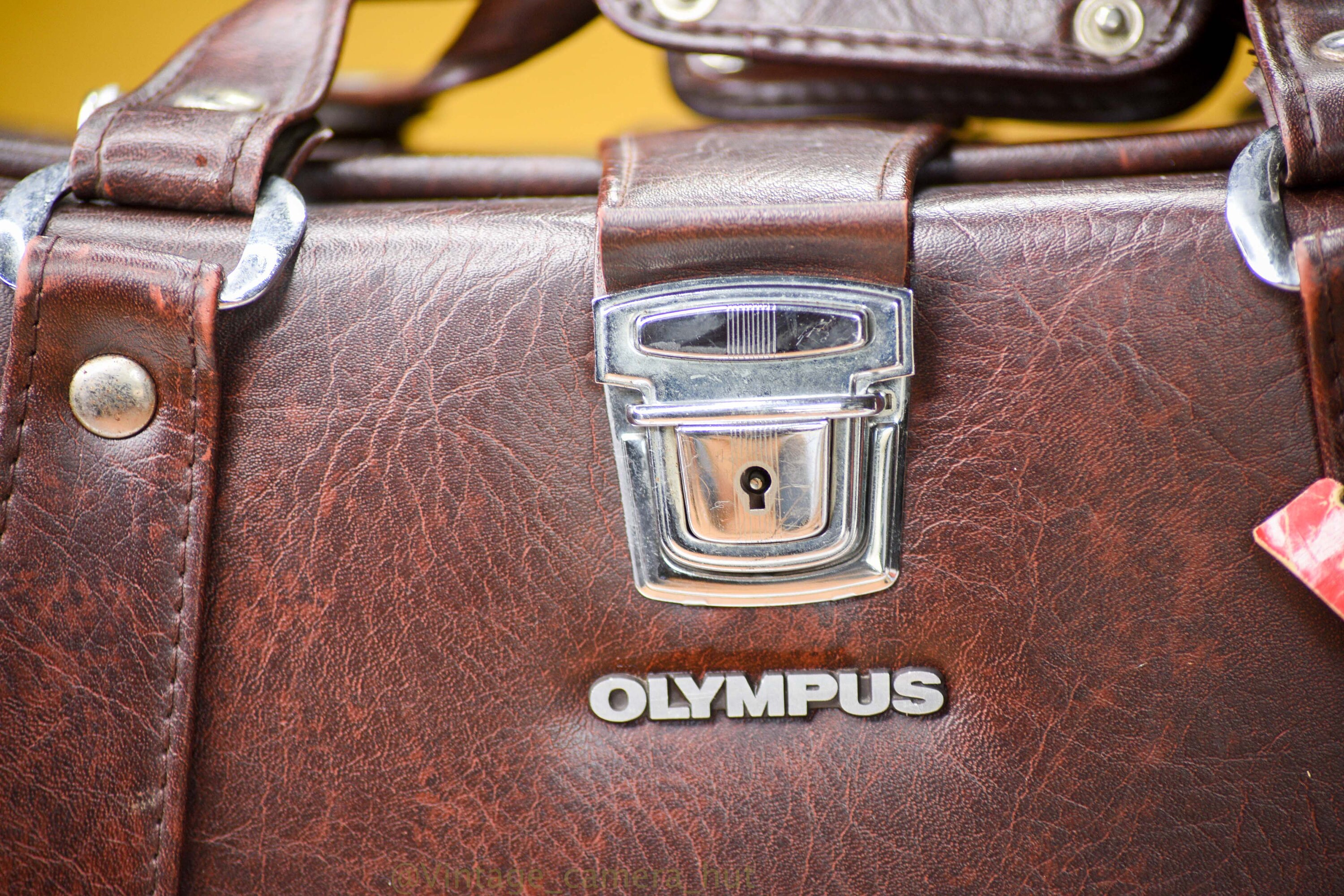Olympus Camera Vintage Leather Camera Case | Etsy