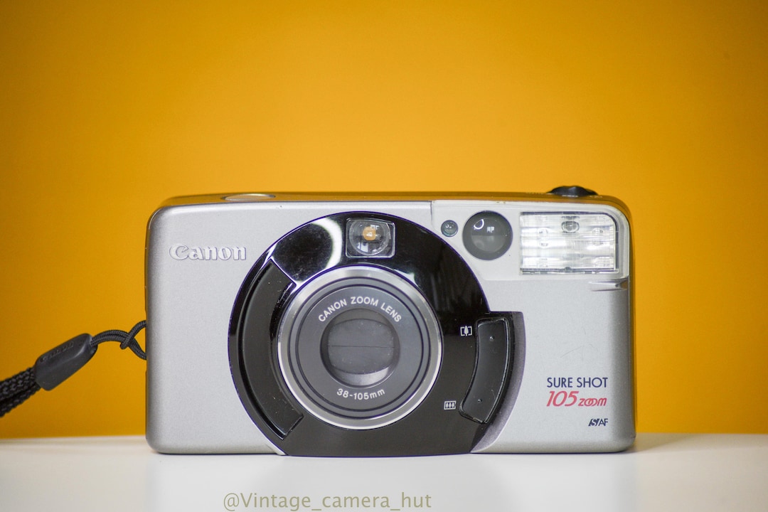 Canon Sure Shot 105 Zoom 35mm Film Camera Point and Shoot - Etsy