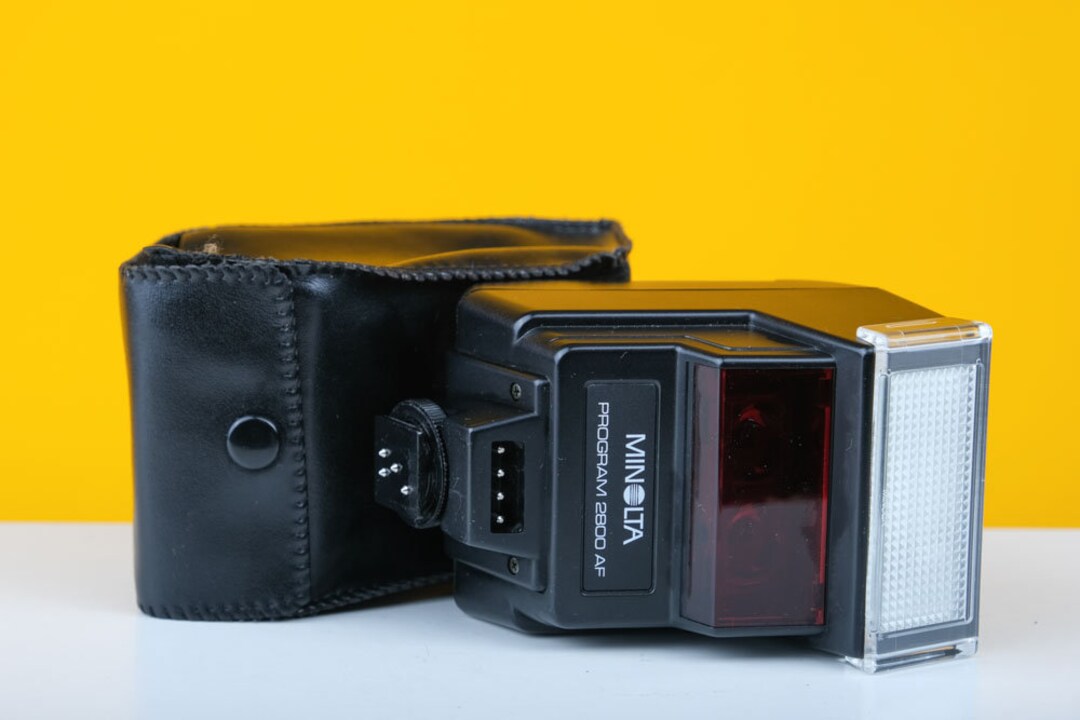Minolta Program 2800 AF Flash - Etsy