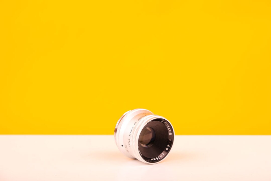 Minolta Rokker 75mm F4.5 Enlarger Lens - Etsy