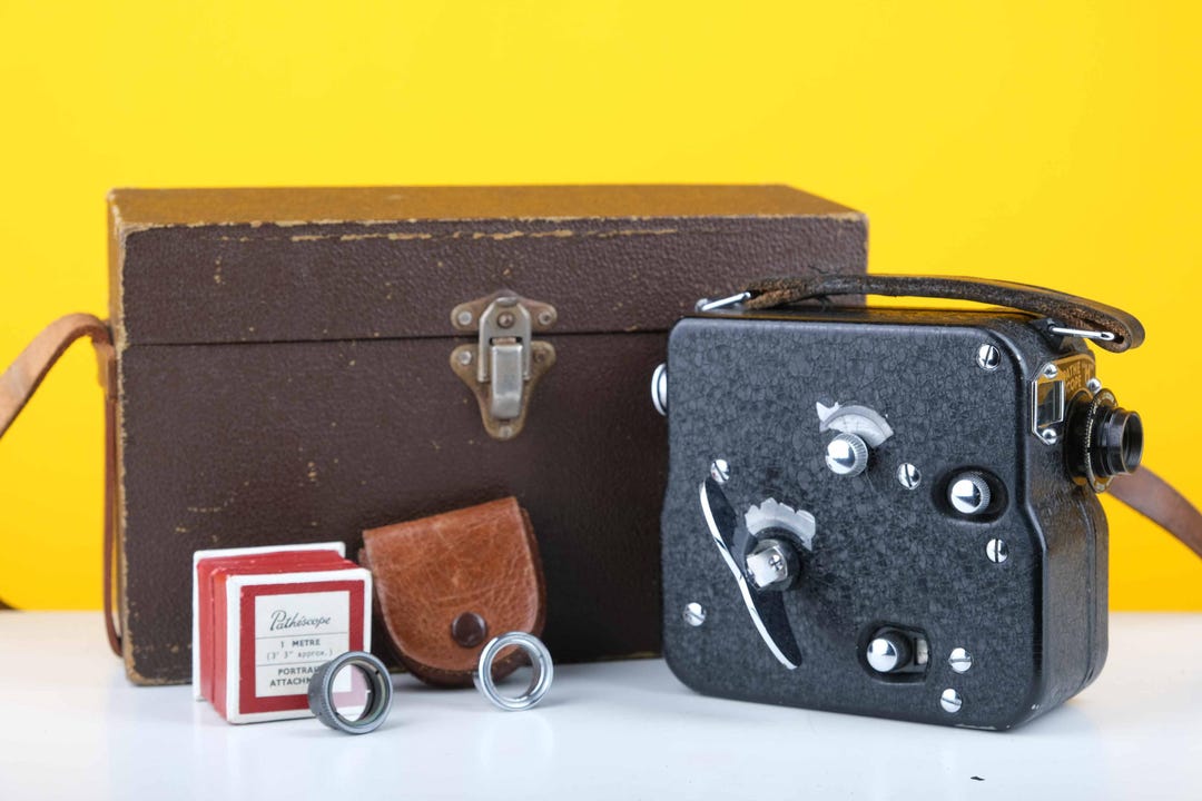 Pathe Scope H 9.5mm Cine Camera Set - Etsy