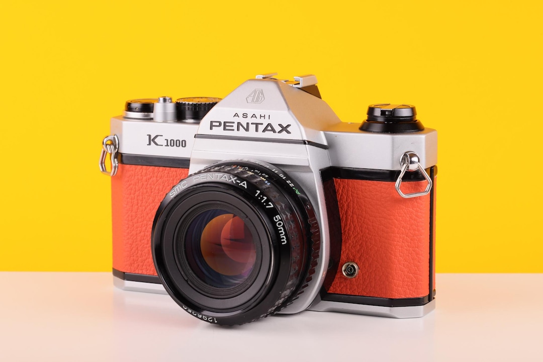 Pentax K1000 35mm Film Camera With SMC Pentax M 50mm F/1.7 Prime Lens ...