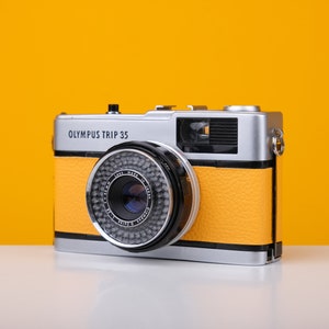 Olympus Trip 35 Vintage Film Camera Yellow - Etsy UK