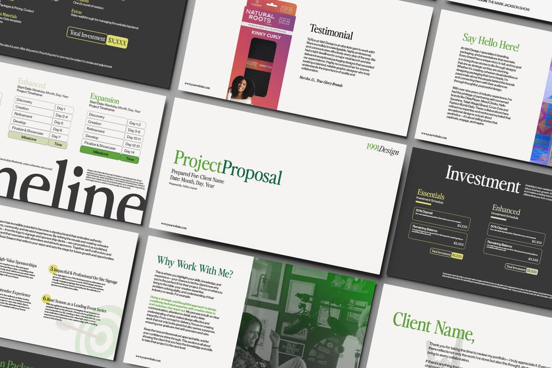 Client Project Proposal Template - Etsy