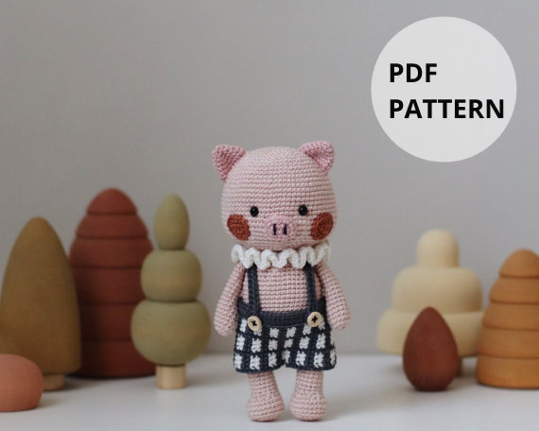Cruz the Little Pig Amigurumi Crochet Pattern - Create Your Own ...