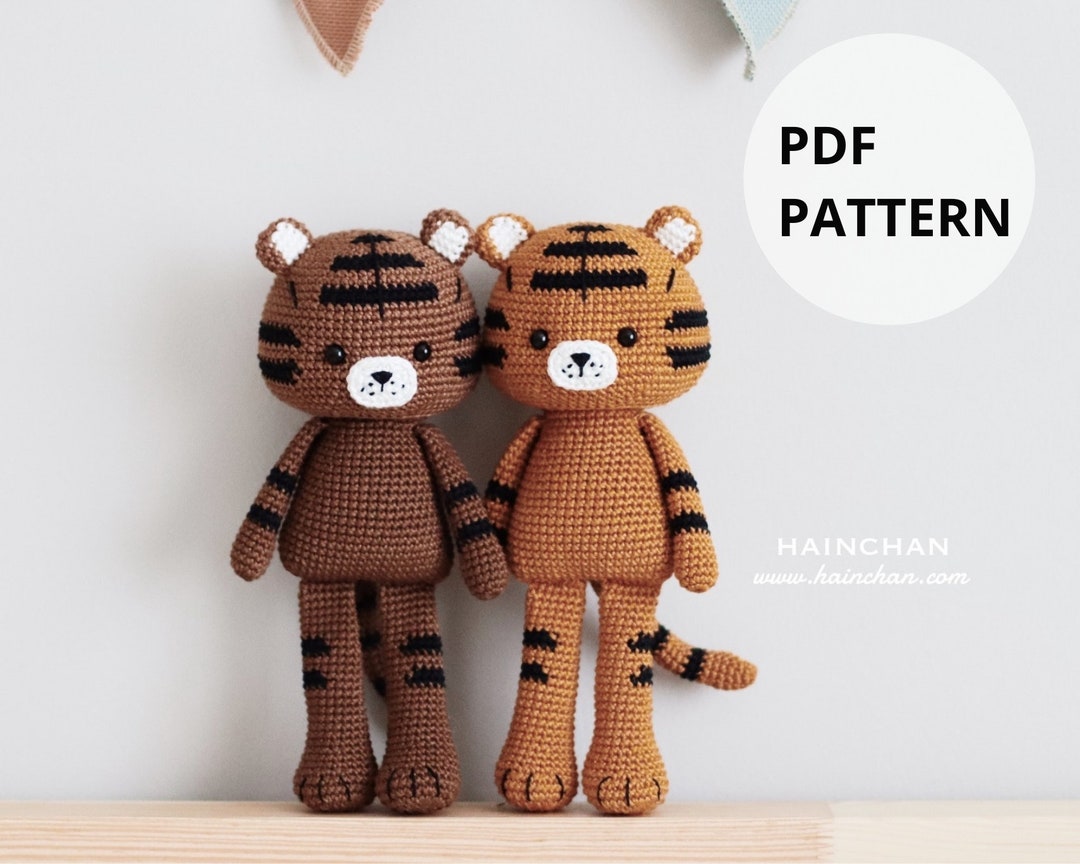 Alain the Tiger Amigurumi Crochet Pattern - Create Your Own Adorable ...