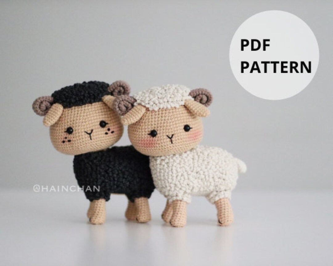 Digital the Little Sheep Crochet Pattern - Instant Download DIY ...