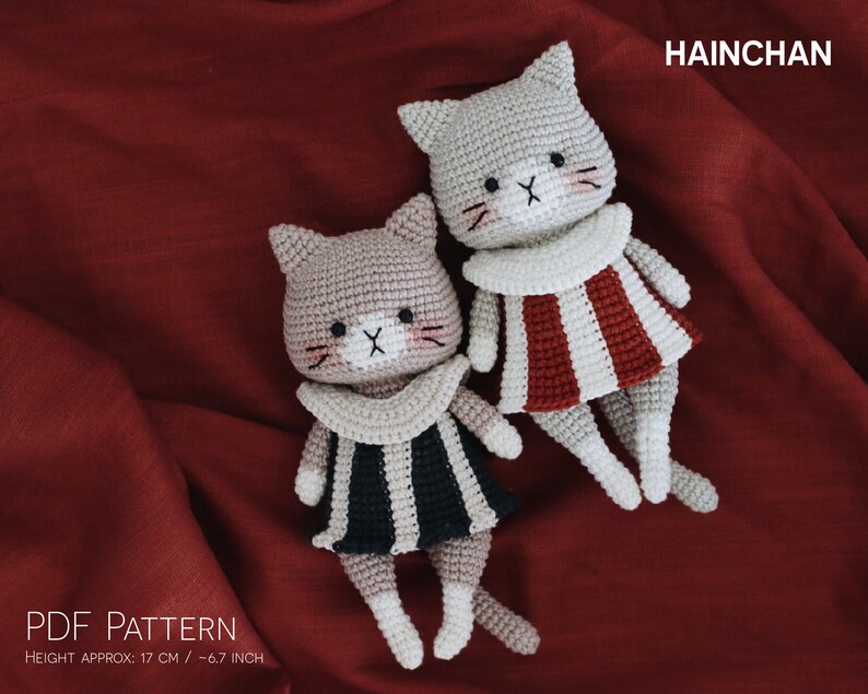 Digital LEXIE the Cat Pattern Instant Download DIY Amigurumi - Etsy