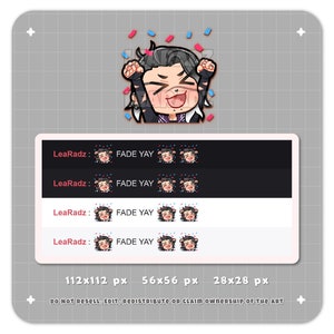 Fade Valorant Agent Emotes X9 Premade Emotes Twitch/discord/youtube ...