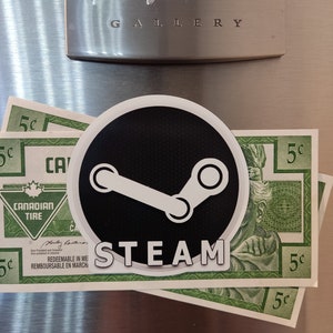 STEAM Valve Logo - 3"x 3" Video Game Fridge Magnet - Etsy