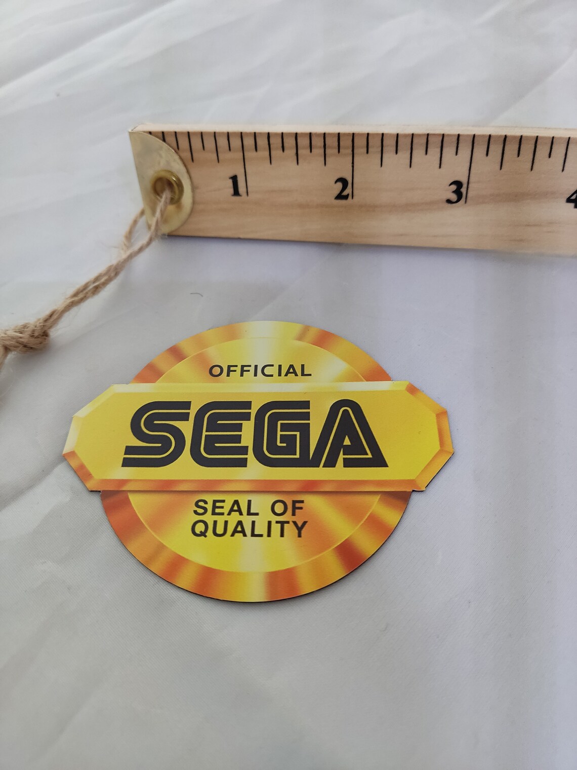 SEGA Seal of Quality Fridge Magnet Logo 3"x2.5" Retro Video Game ...