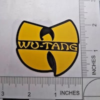Wu-tang Clan Glossy Waterproof Vinyl Sticker Decal Logo 2.5"x2" Wu Tang ...