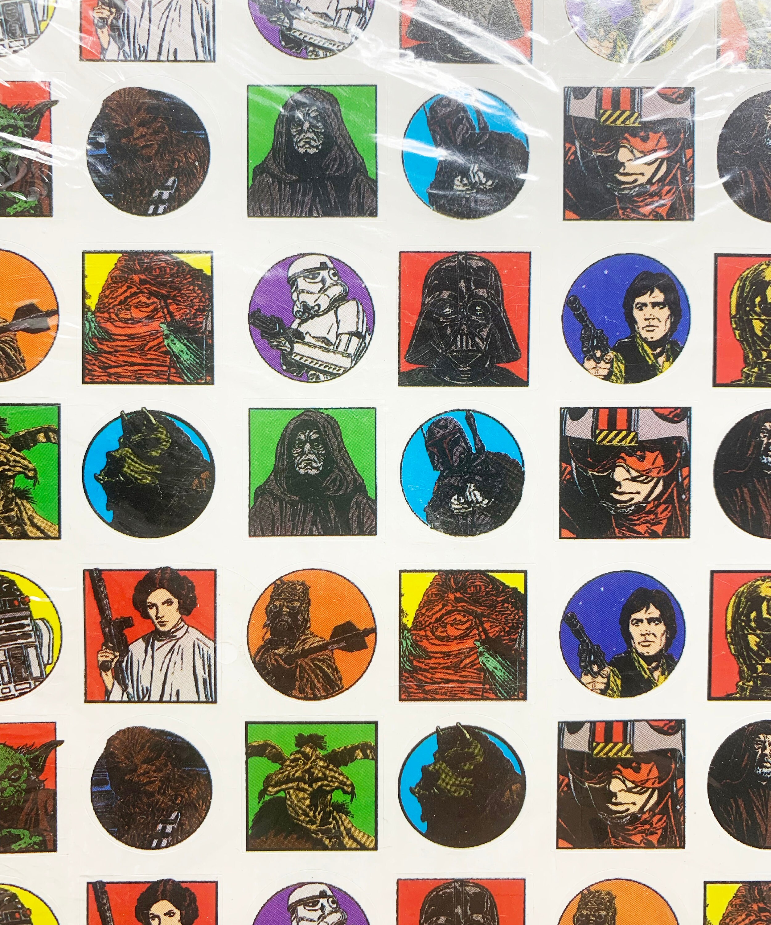 Original Star Wars Stickers Roseart Collectible Stickers Over - Etsy
