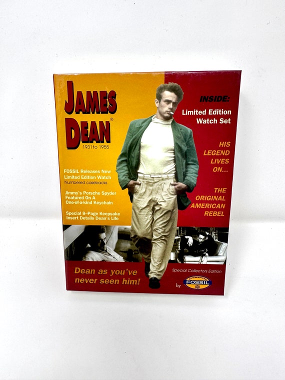 Vintage James Dean Limited Edition Collectors Fossil … - Gem