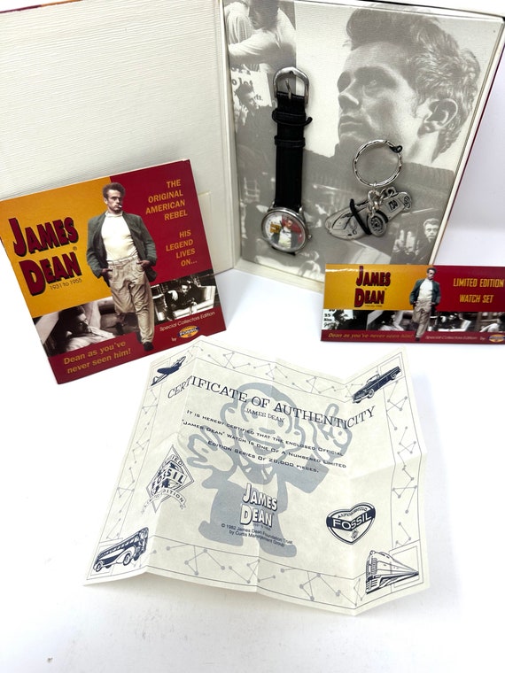 Vintage James Dean Limited Edition Collectors Fossil … - Gem
