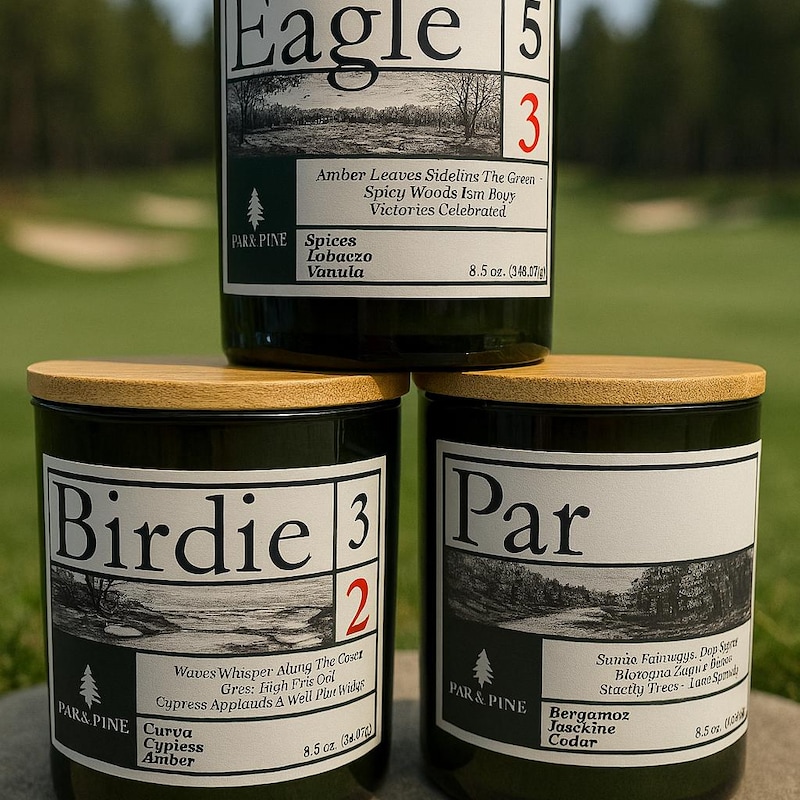 Golf Candles - Etsy