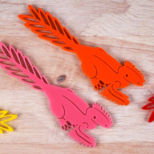 Derpy Therizinosaurus Dinosaur Brooch - Etsy