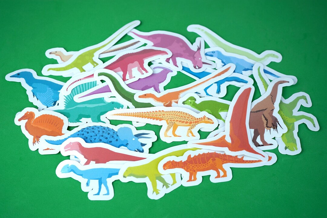 Dinosaur Stickers Assorted Pack - Etsy