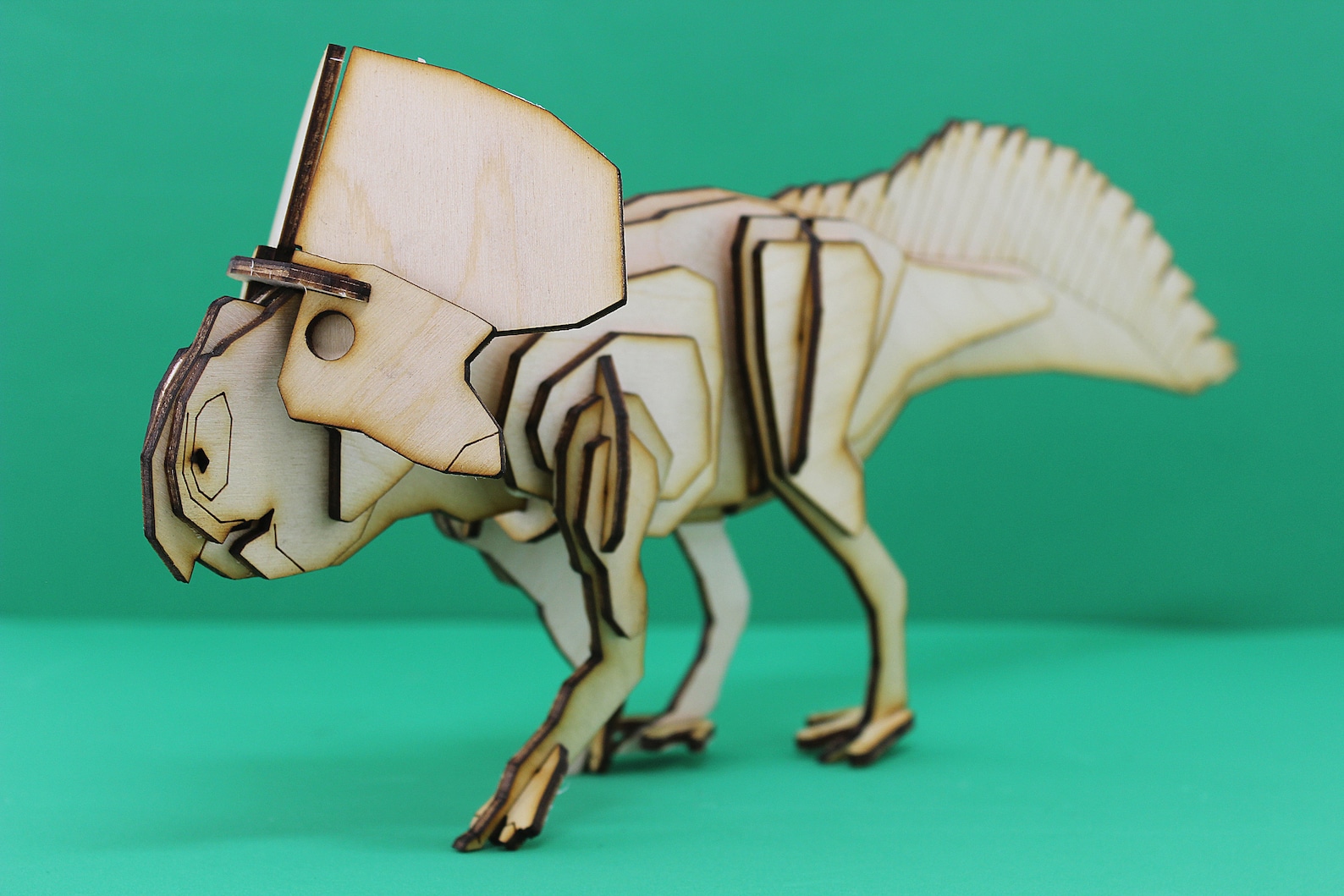 Protoceratops Wood Puzzle Model - Etsy