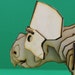Protoceratops Wood Puzzle Model - Etsy