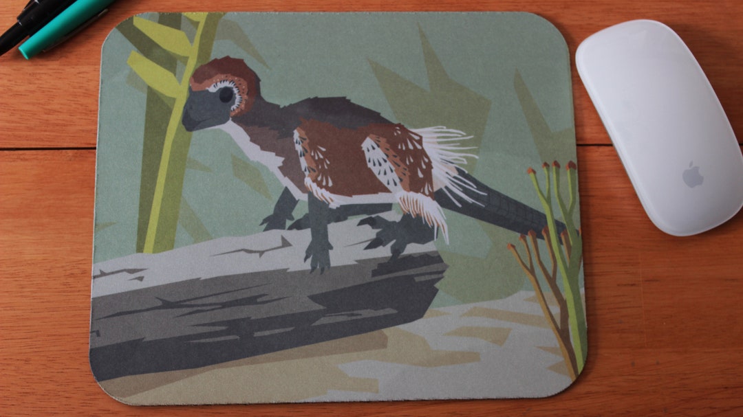 Kulindadromeus Dinosaur Mousepad - Etsy