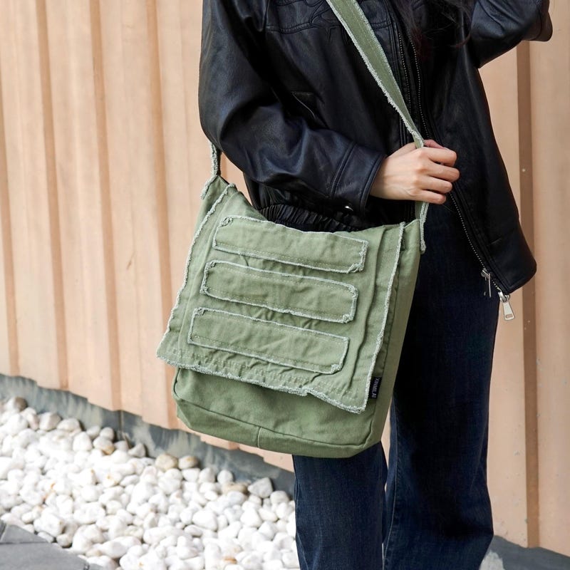 Messenger Bag Distressed - Etsy