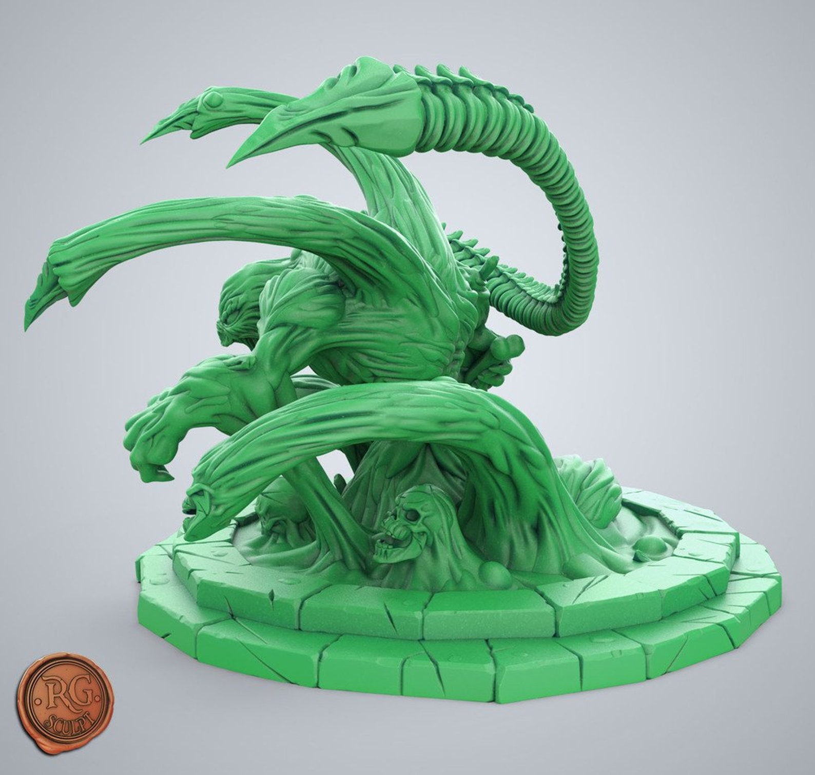 Blood Elemental Boss ideal for Dungeons and Dragons and | Etsy