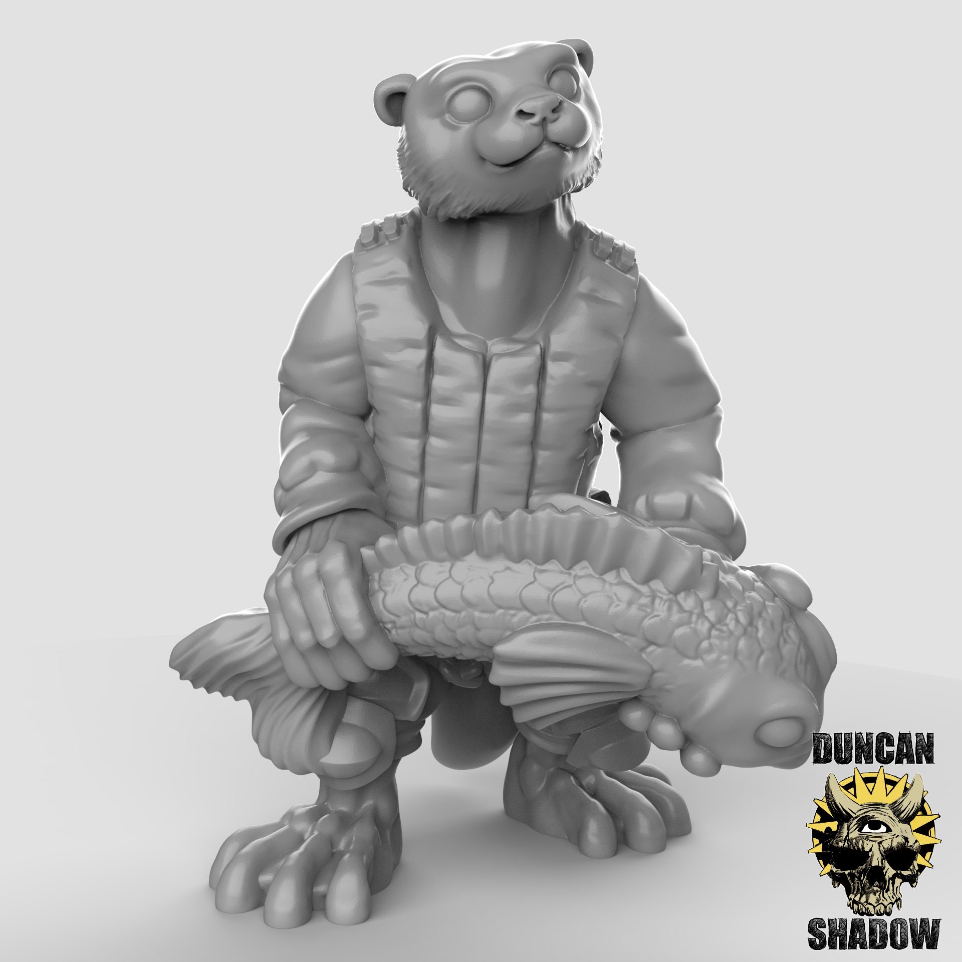 Otter folk with Fish Duncan Shadow Louca ideal for Dungeons and Dragons ...