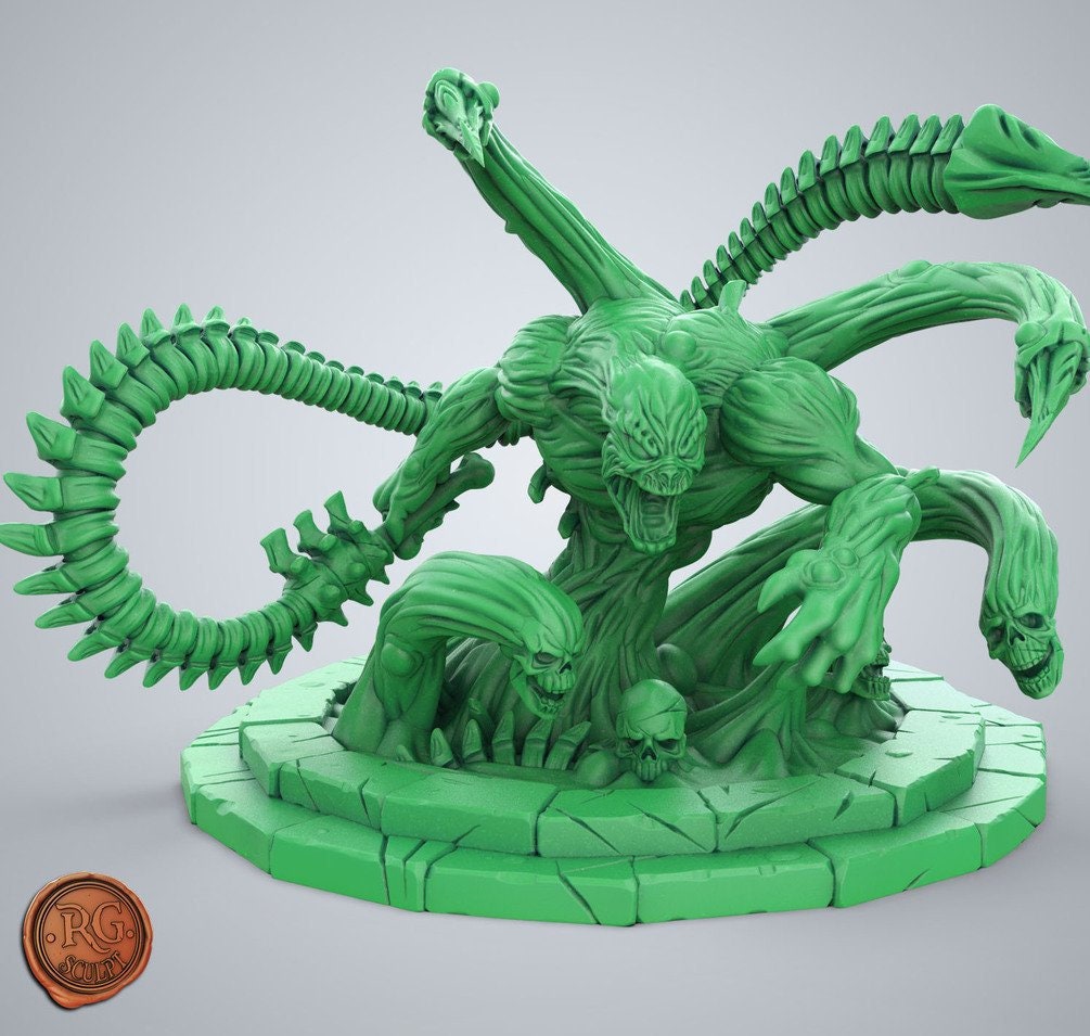 Blood Elemental Boss ideal for Dungeons and Dragons and | Etsy