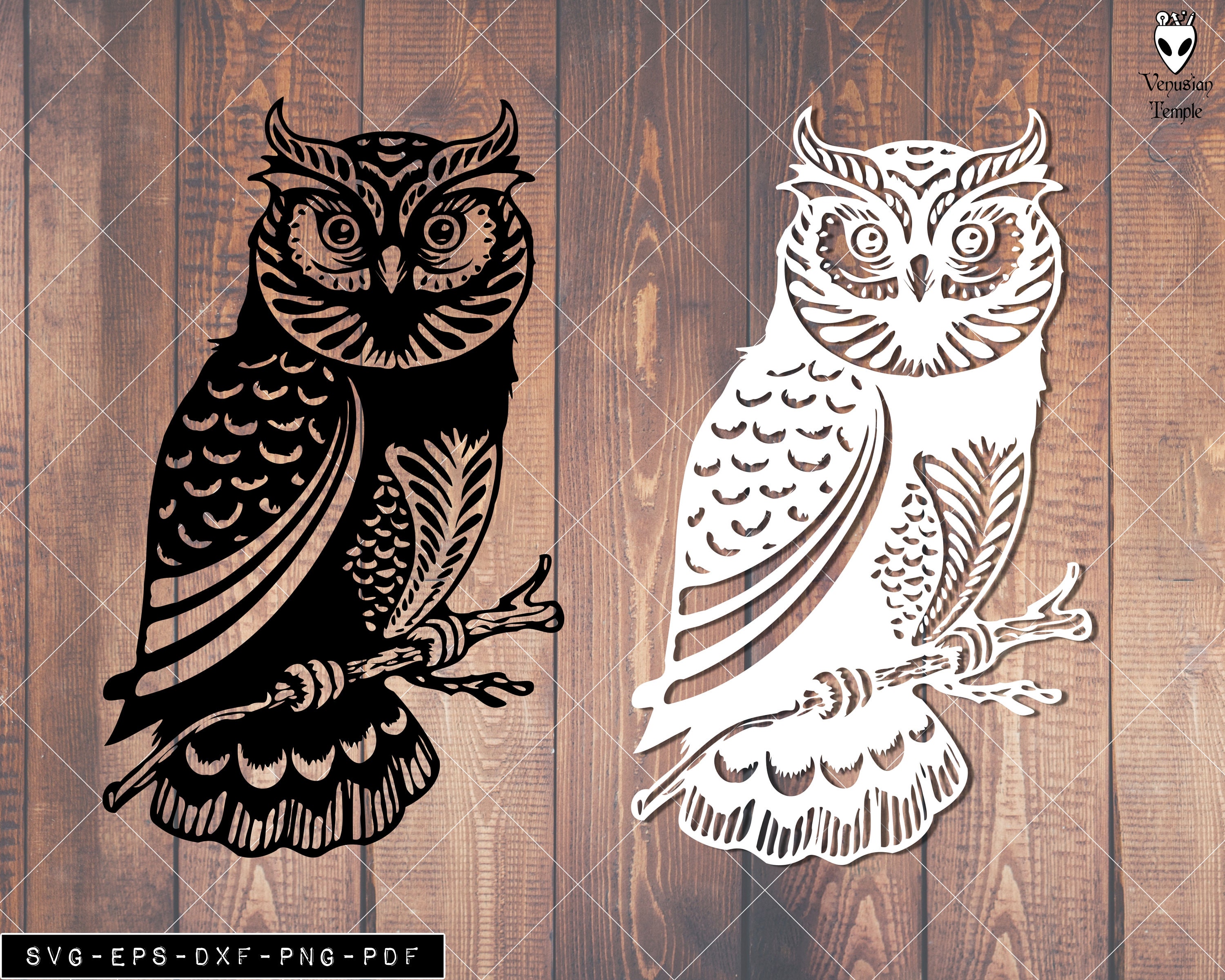 Craft Supplies & Tools Clip Art & Image Files Scrapbooking Owl SVG etna ...