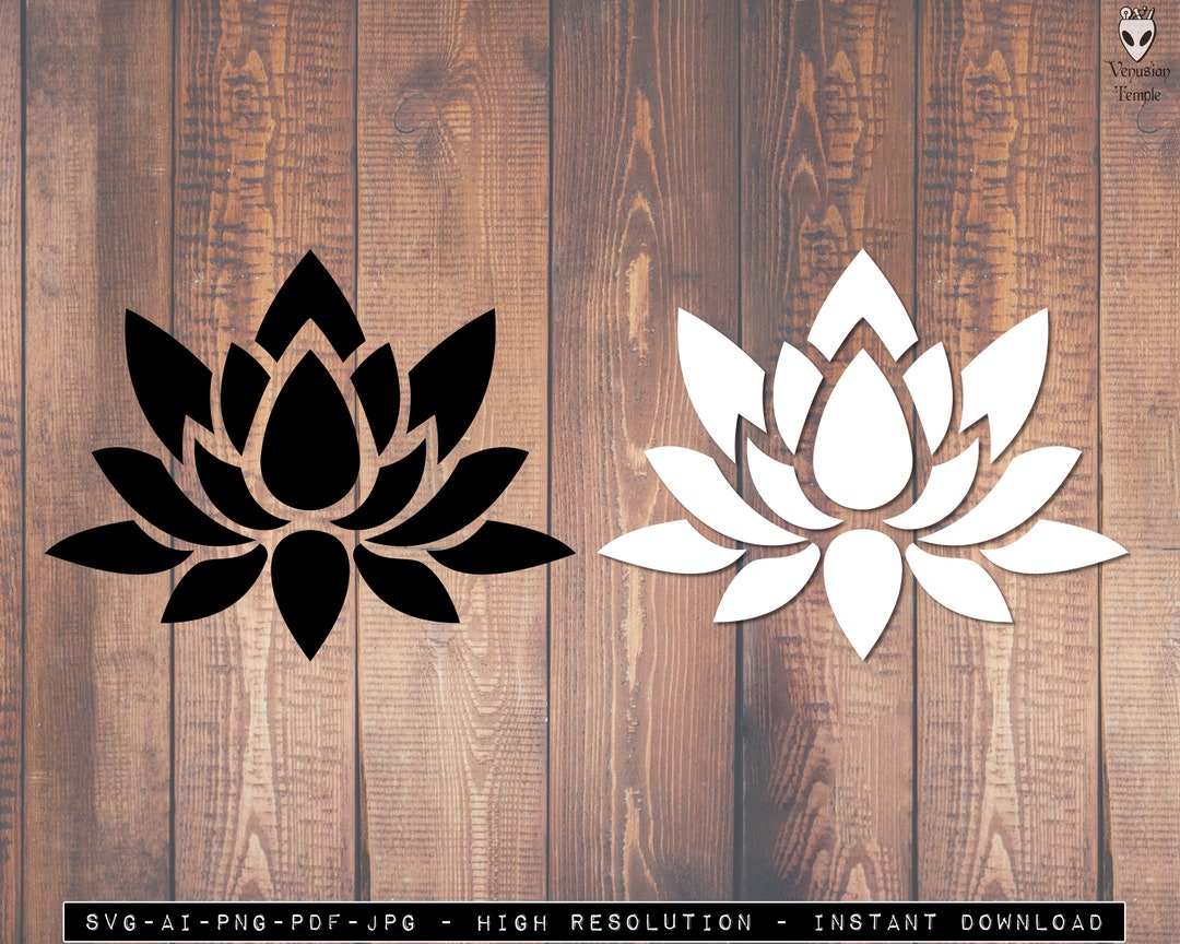 Lotus Flower Svg, Lotus Svg, Lotus Flower Print, Lotus Flower Png ...