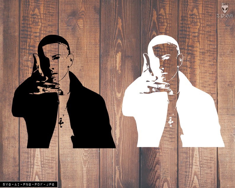 Eminem SVG Bundle Eminem SVG Rappers SVG Rap Clip Art | Etsy