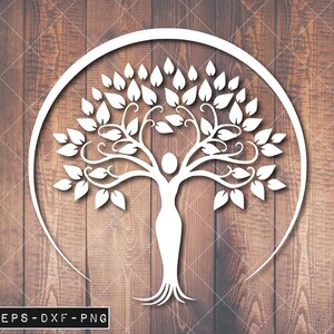 Feminine Tree of Life SVG, Tree of Life SVG, Clip Art, Meaningful ...