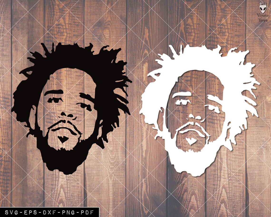 J Cole Svg Png Eps Iron on Transfers J Cole T-shirt Rap | Etsy