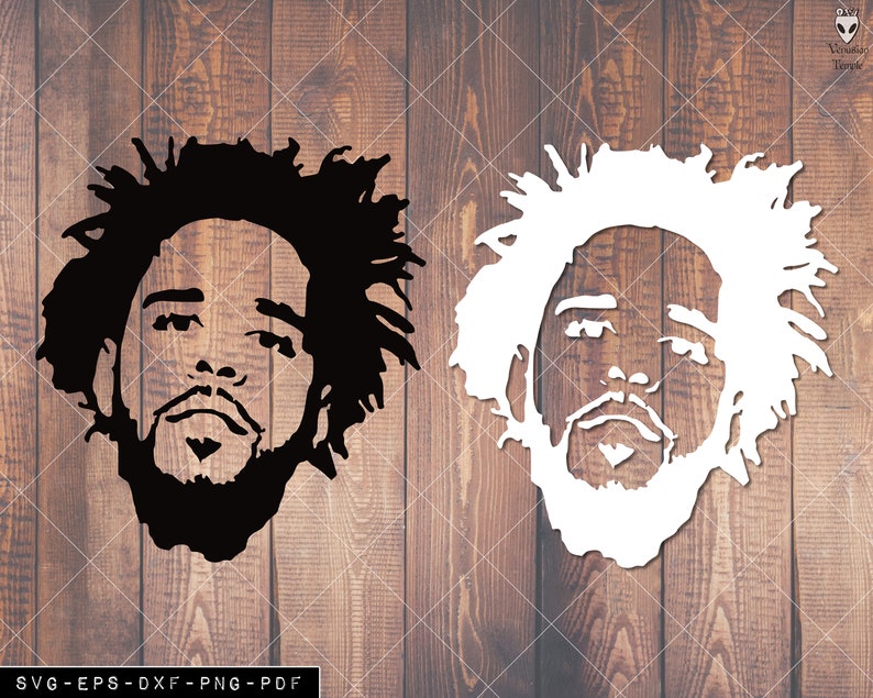 J Cole Svg Png Eps Iron on Transfers J Cole T-shirt Rap | Etsy