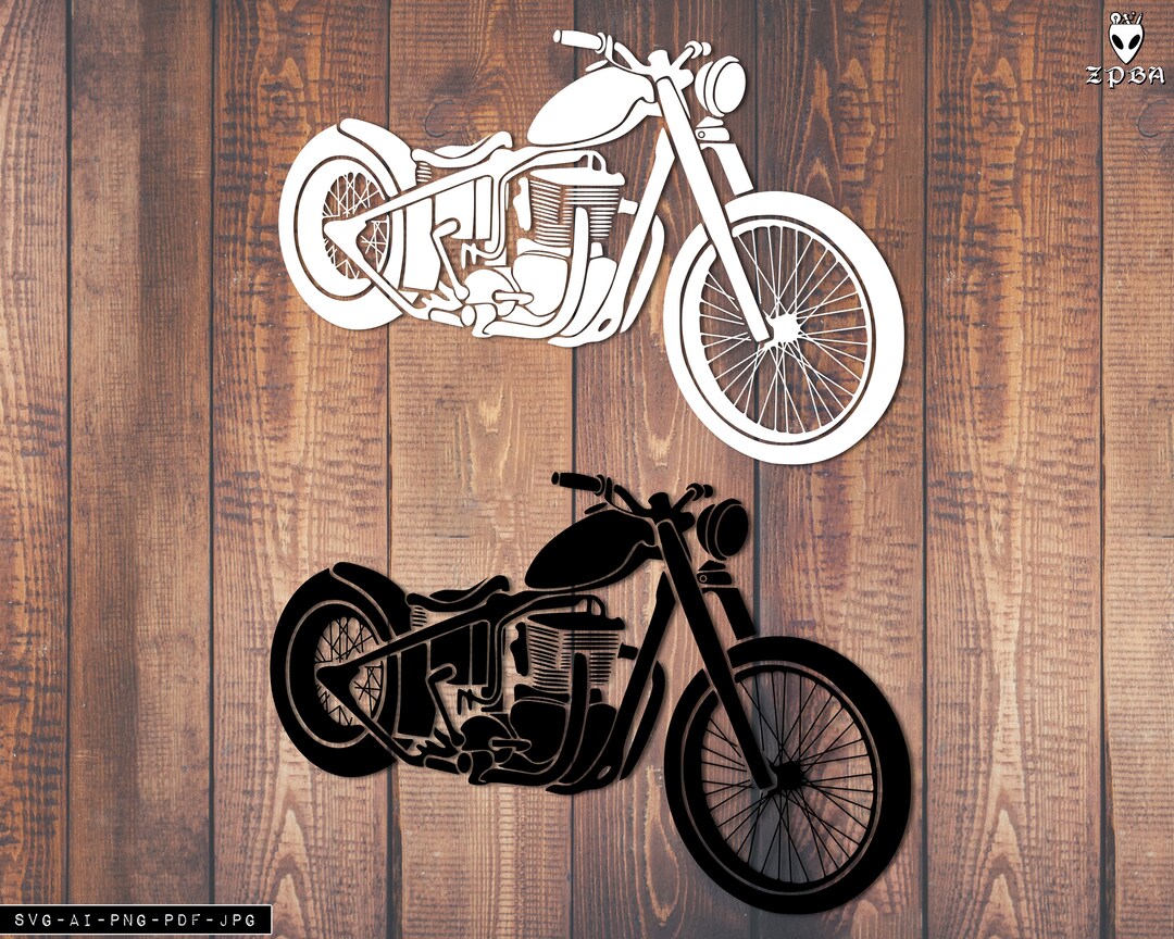 Chopper Motorcycle SVG, Chopper SVG, Transparent Background Pngs ...