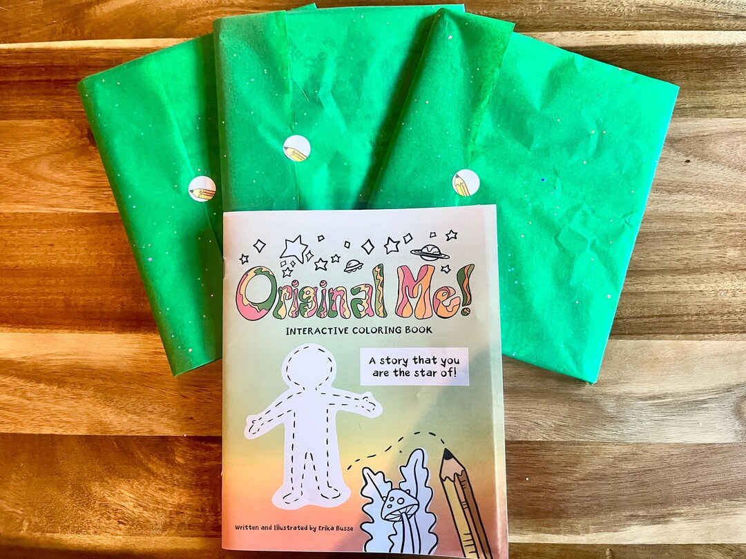 Original Me - Kid's Coloring Book, Zine, Custom Story Book, Activity ...
