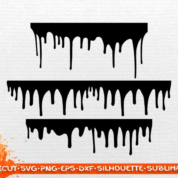 Syrup Border Drip - Etsy UK