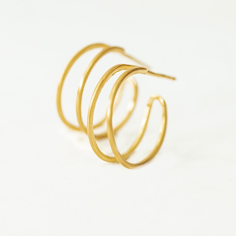 Double Hoop Earrings - Etsy