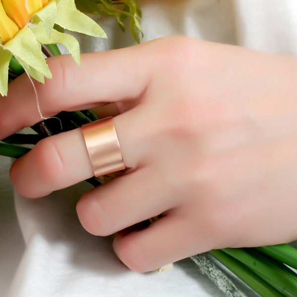 Wide Band Ring - Etsy