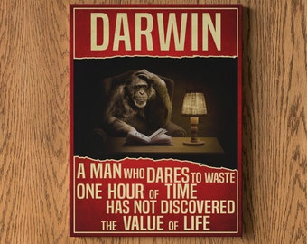 Biology Poster Science Art Microbiology Classroom Decor / | Etsy