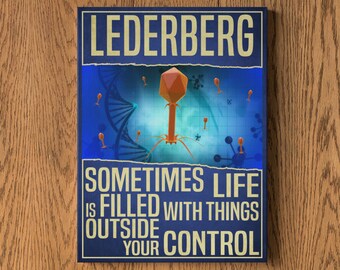 Biology Poster Science Art Microbiology Classroom Decor / | Etsy