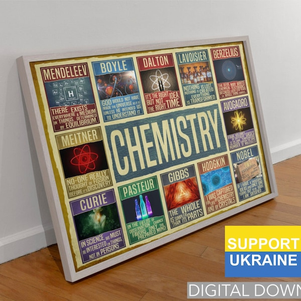 Chemistry Art - Etsy