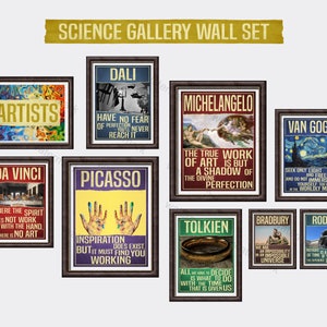 Famous Artists | Motivational Quotes | Art Room Decor | Art Class ...